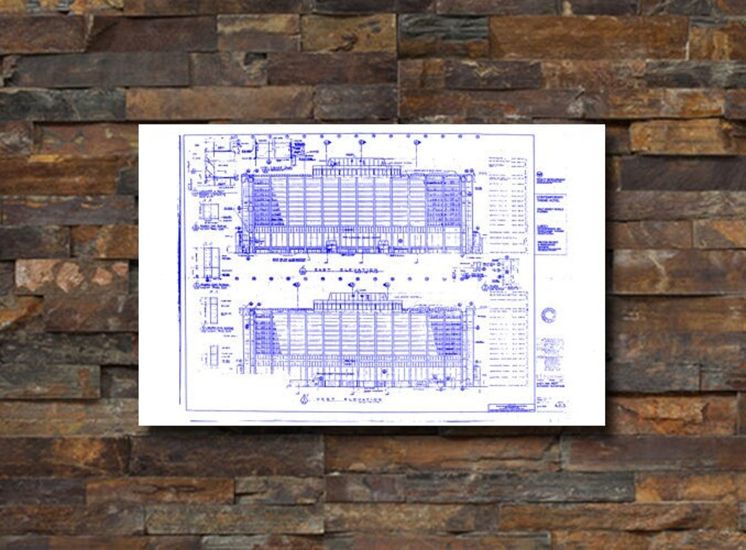 BP014 WDW Contemporary Hotel Blueprint Plan Poster - Etsy