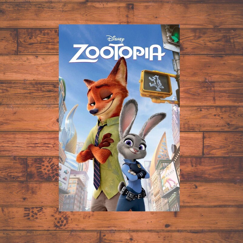 Zootopia Posters - Etsy