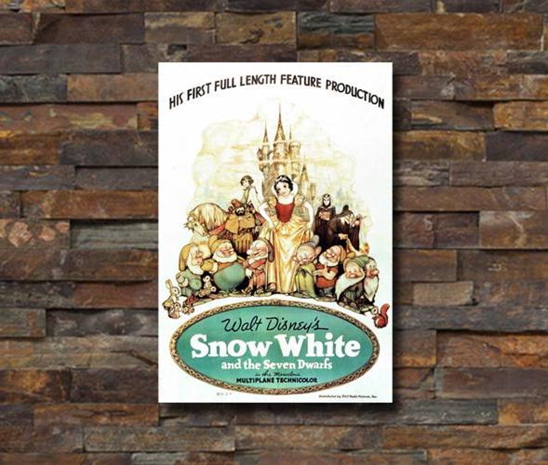 MP073 Disney Snow White Movie Poster - Etsy