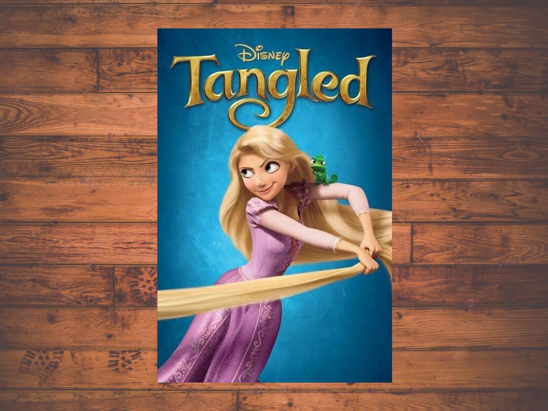 MP091 Disney Tangled Movie Poster - Etsy