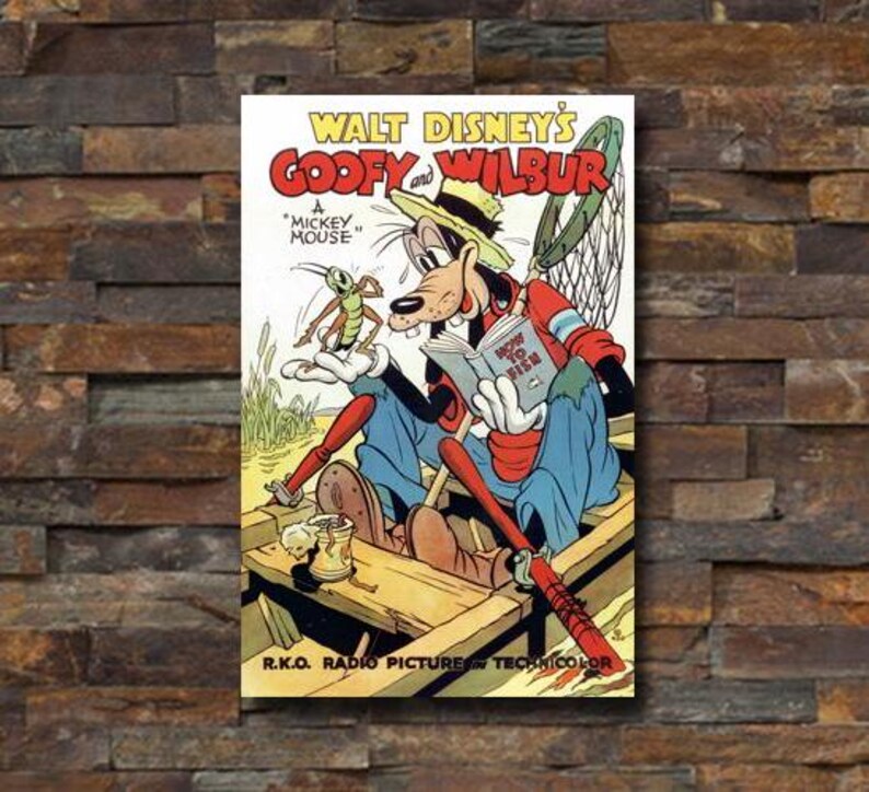 MP032 Disney Goofy and Wilbur Movie Poster - Etsy