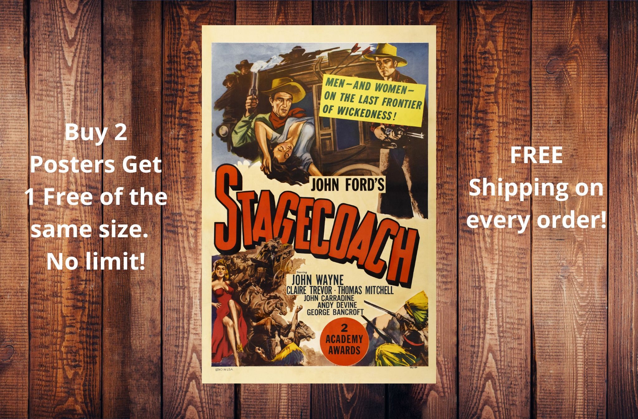 Stagecoach 1939 Poster