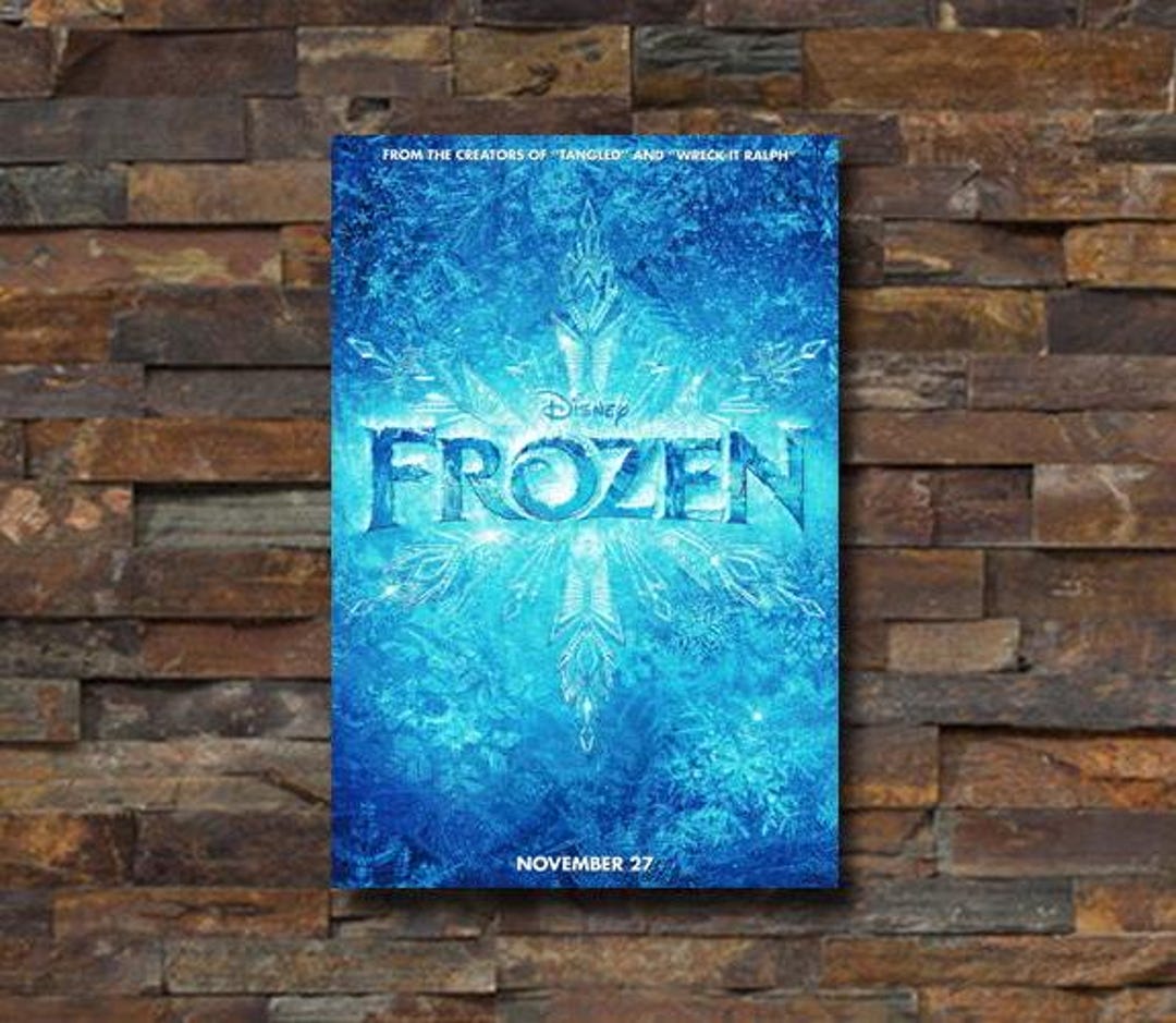 MP040 Disney the Frozen Movie Poster - Etsy