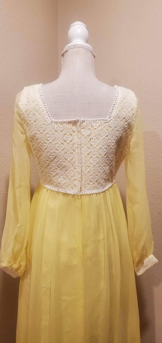 Dreamy 1970s Renaissance cottage core corset bust she… - Gem