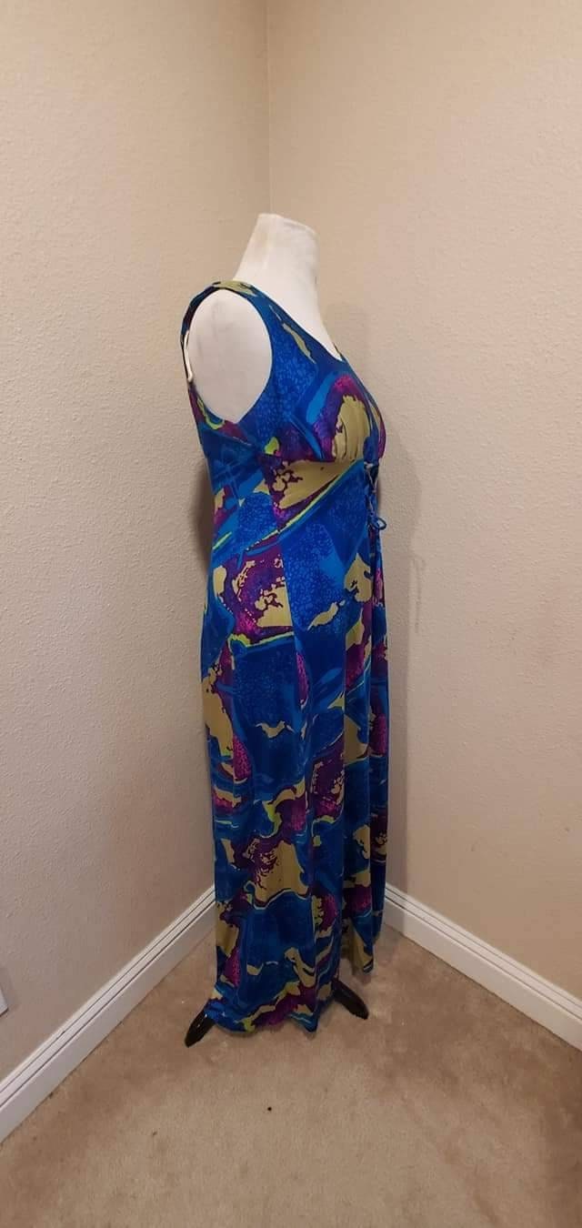 Vintage 40 Bust 1XL Gorgeous 60s 70s Psychedelic Volup Plus Size ...