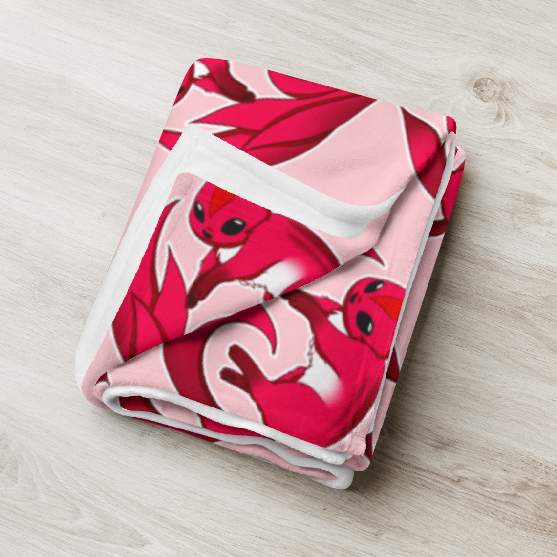 FFXIV Ruby Carbuncle Throw Blanket - Etsy