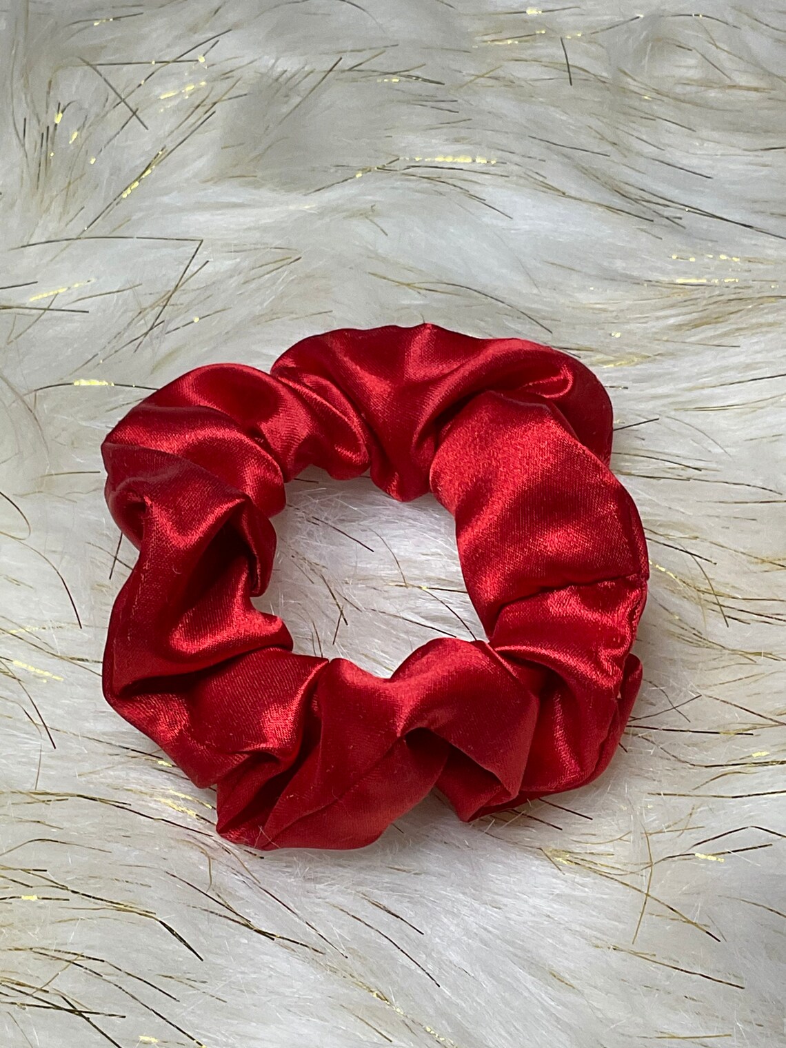 Red Satin Scrunchies Red Satin Satin Scrunchies Popular Bridesmaid ...