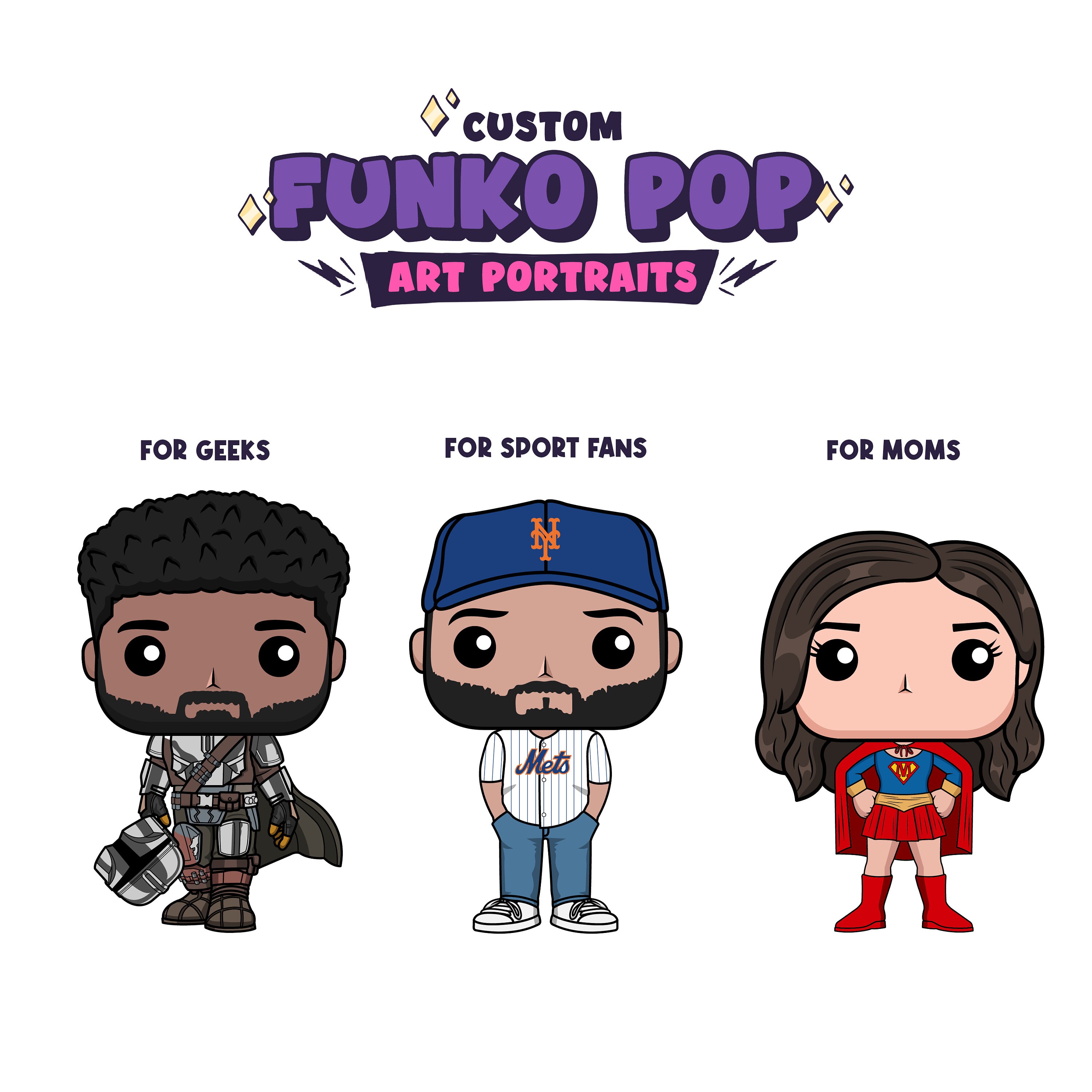 Custom Funko Pop Character Printable Art Yourself Into a Funko Pop ...