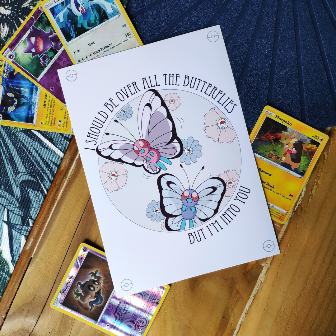 Butterflies Emo X Poke Kawaii Inspired Home Print Nintendo Switch ...