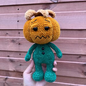 Pumpkin Amigurumi Halloween Pumpkin Crochet Toy Halloween - Etsy