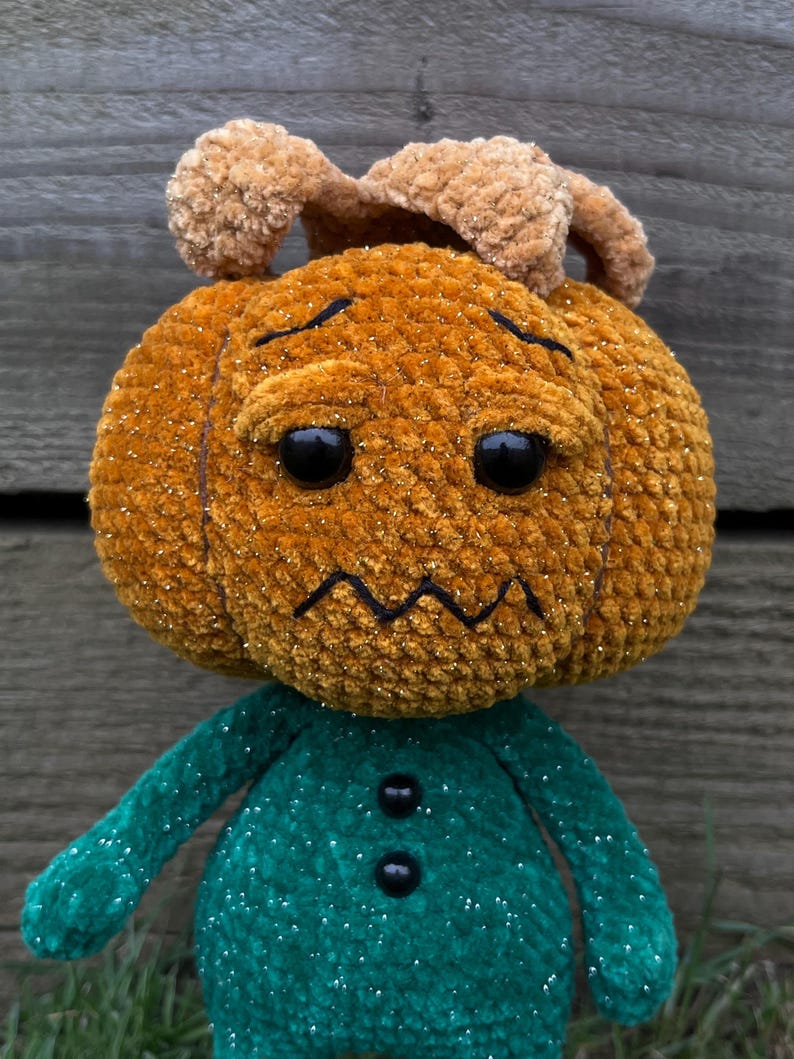 Pumpkin Amigurumi Halloween Pumpkin Crochet Toy Halloween - Etsy