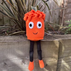 Sam Anemone Kinitopet Your Friends Crochet Toy Amigurumi - Etsy