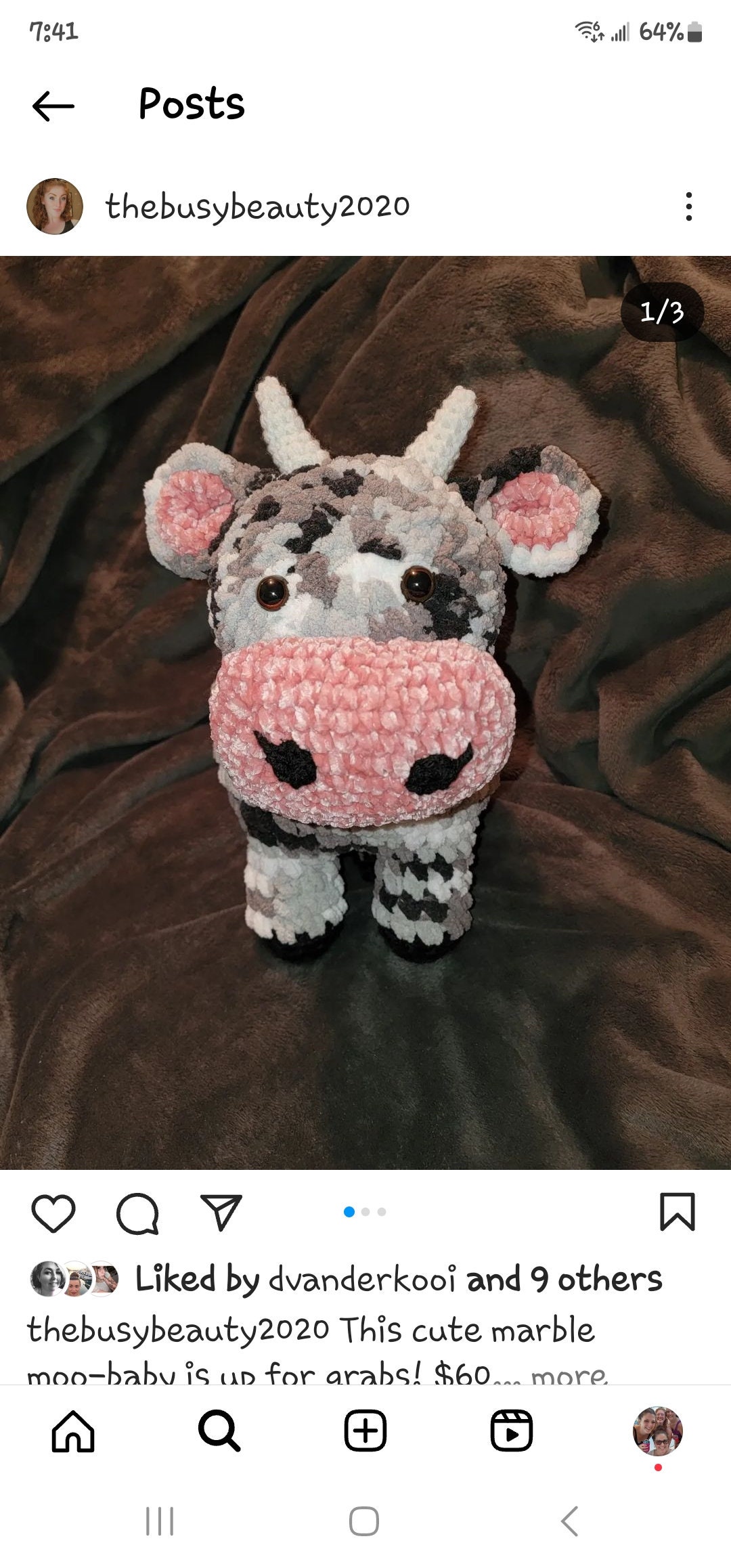 Cutest Crochet Moo-cow Pattern - Etsy