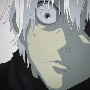 Anime Inspired Painting With Light up Detail - Etsy