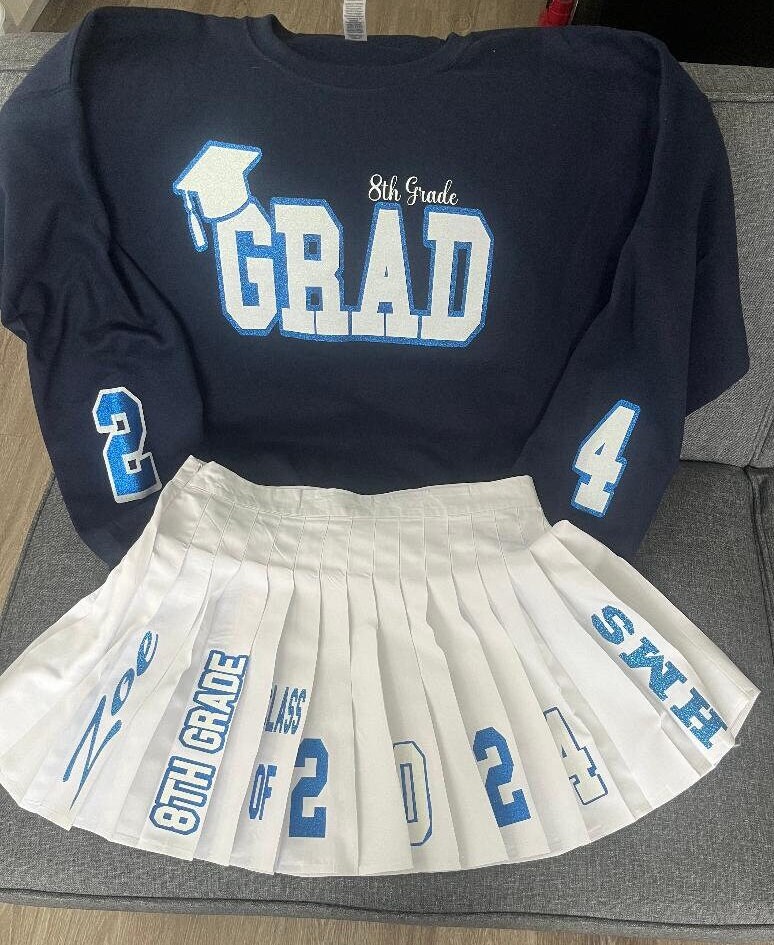 Graduation Skirt and Top - Etsy