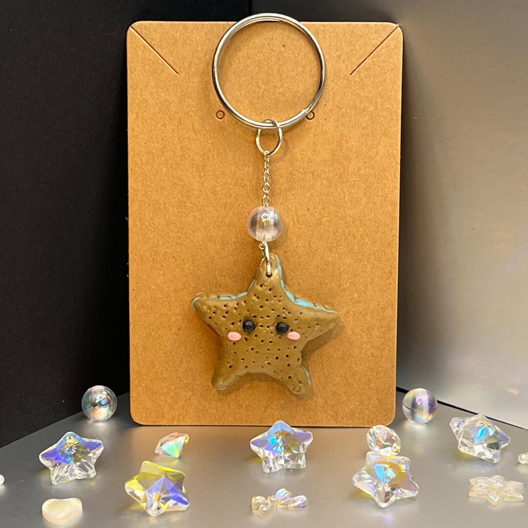 Sweet and Star-shaped Treat! Ice Cream Sandwich Keychains - Etsy