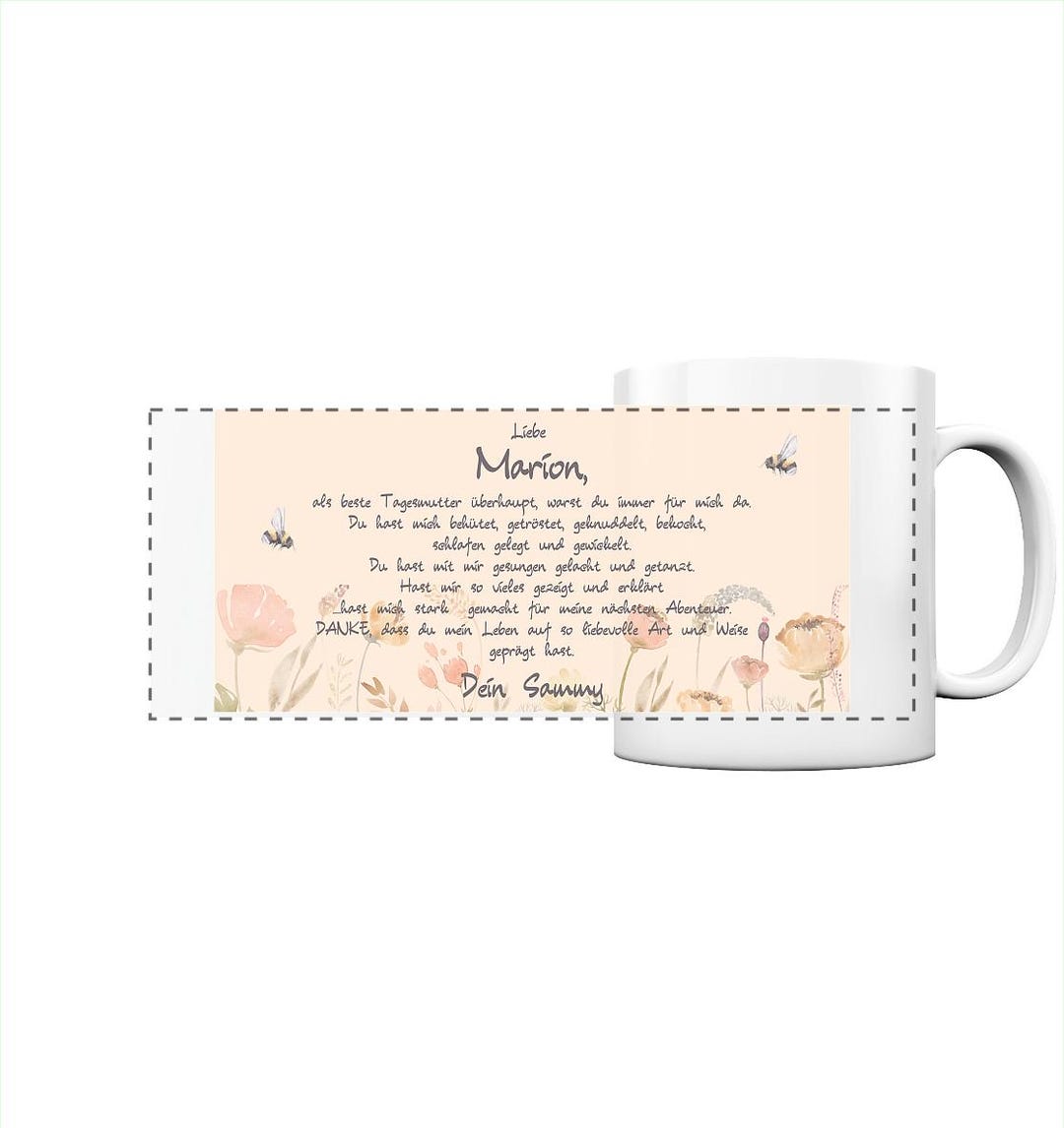 Thank You Mug for the Best Childminder a Personal Gift Full of ...