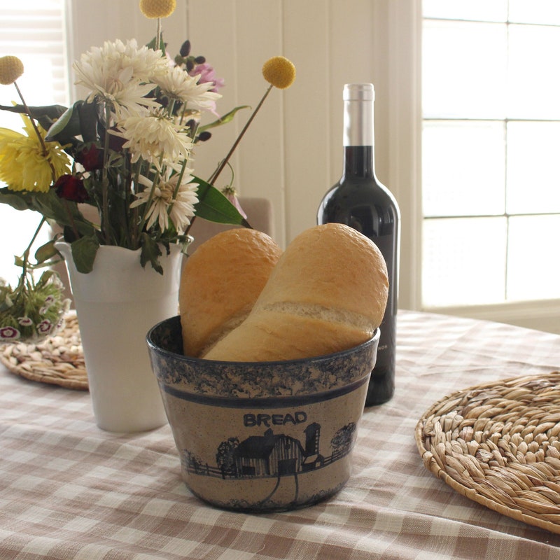 Ceramic Bread Bowl - Etsy