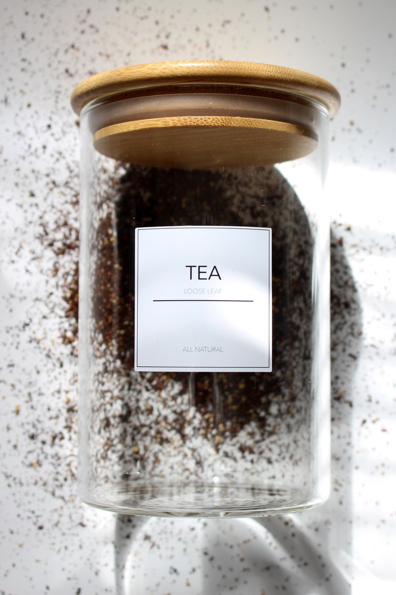 Modern Tea Storage Jar Minimalist Storage Canister - Etsy