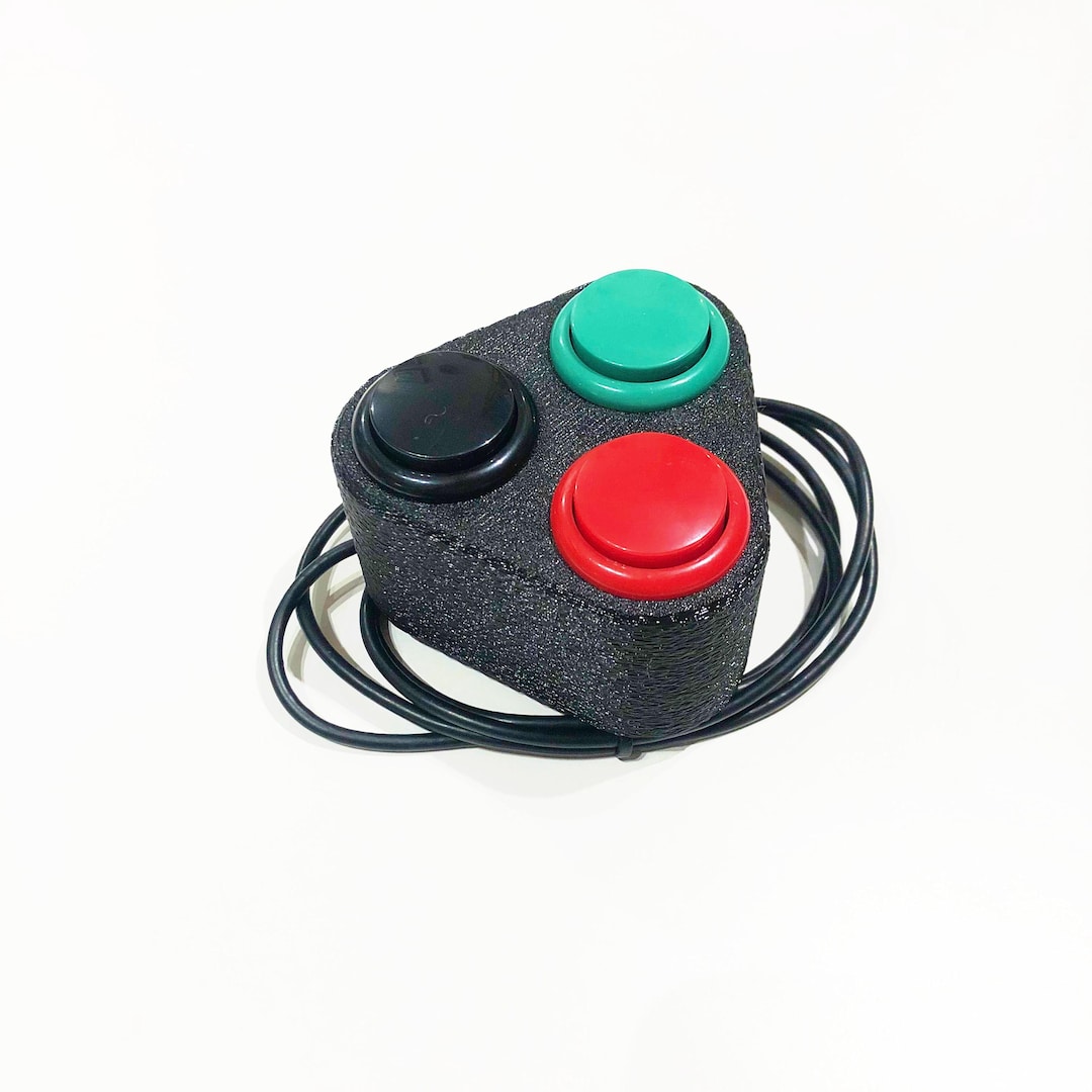 The Triple USB Button Set! + USB 1m - Etsy