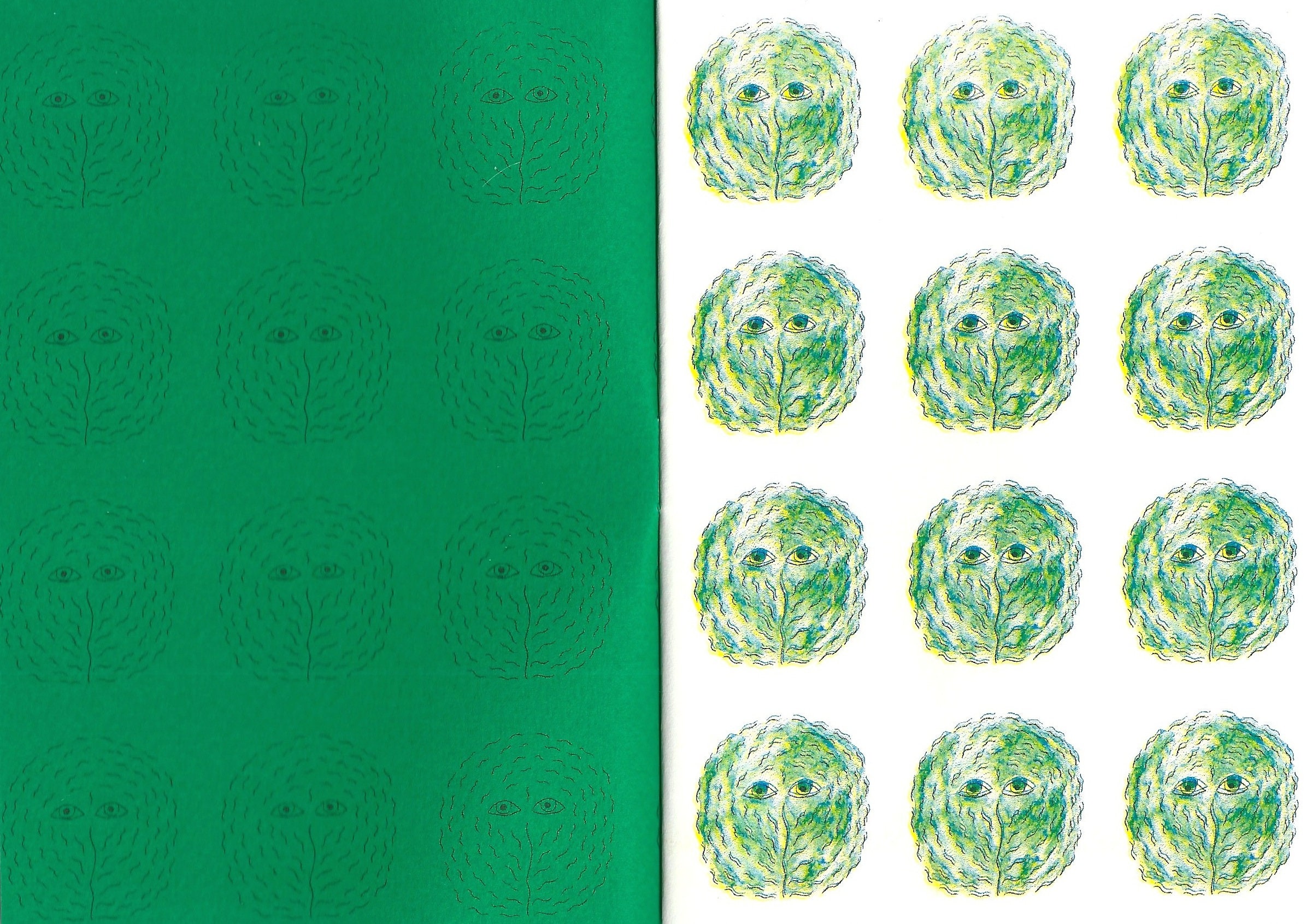 The Lady Who Ran Away With a Cabbage Short Story, Poem, Chapbook - Etsy