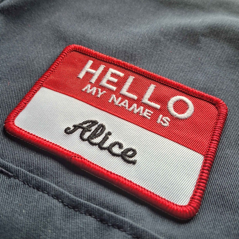 Vintage Hello My Name Is - Etsy
