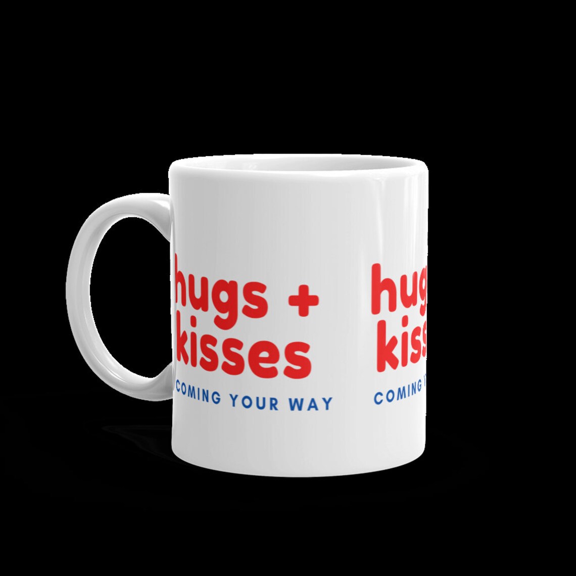 Hugs + Kisses Coming Your Way - Etsy