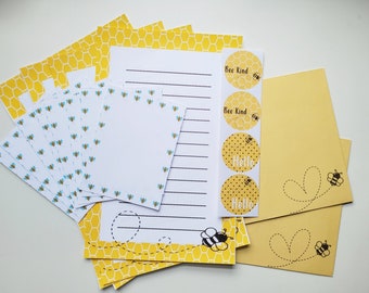 Bee Stationery | Etsy