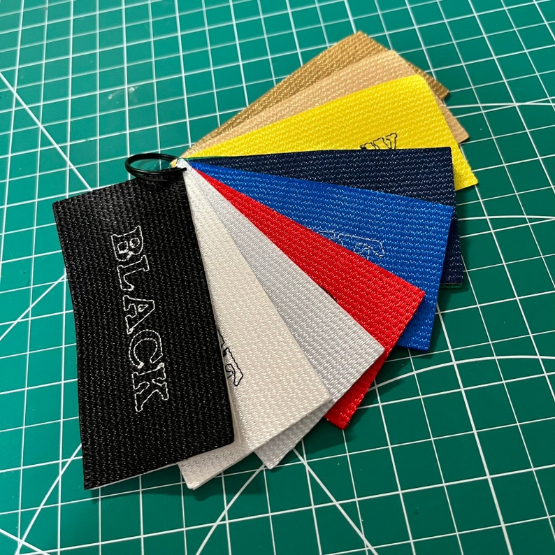 Black Polyester Patch Material Faux Embroidery Fabric for Patch Making ...