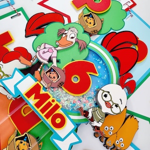 Chicken Little Cake Topper / Chicken Little Happy Birthday Banner ...