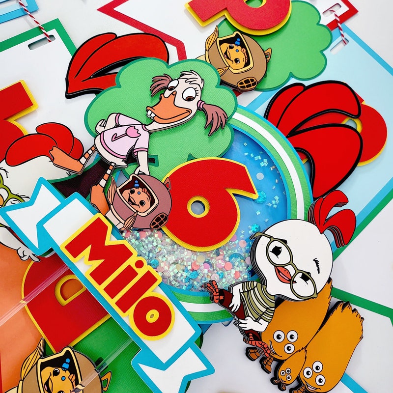 Chicken Little Cake Topper - Etsy