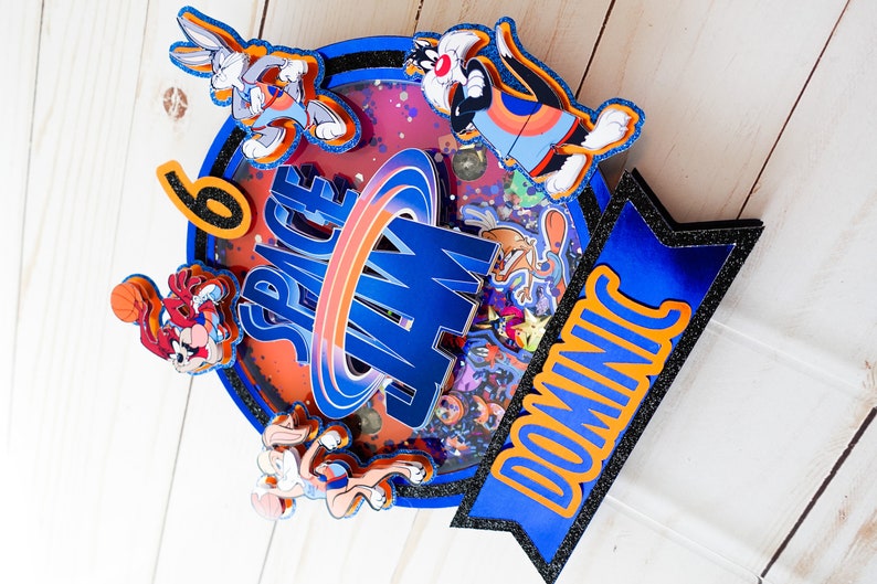 Space Jam New Legacy Cake Topper. Space Jam Party Decoration. Space Jam ...