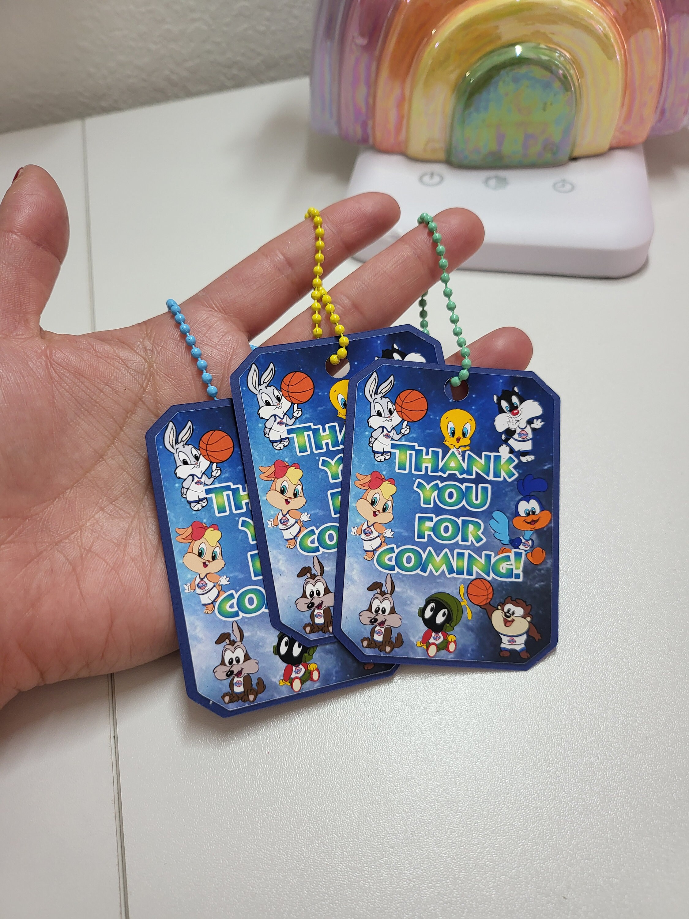 Baby Space Jam Birthday Tags, Baby Space Jam Baby Shower Tags, Space ...