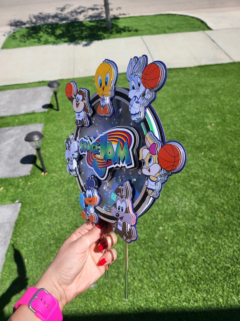 Baby Space Jam Cake Topper / Baby Space Jam Party Decorations / Baby ...