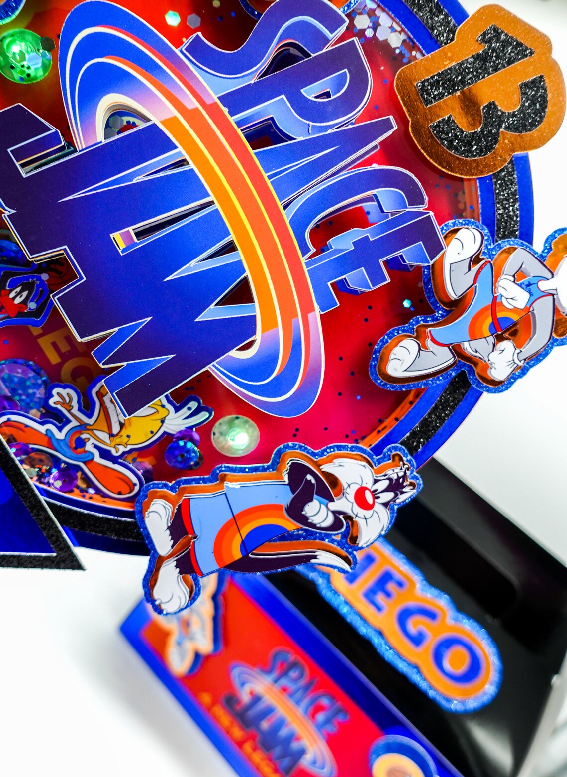 Space Jam New Legacy Cake Topper. Space Jam Party Decoration. Space Jam ...