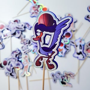 Space Jam Cupcake Toppers / Space Jam Set of 12 / Space Jam Party ...