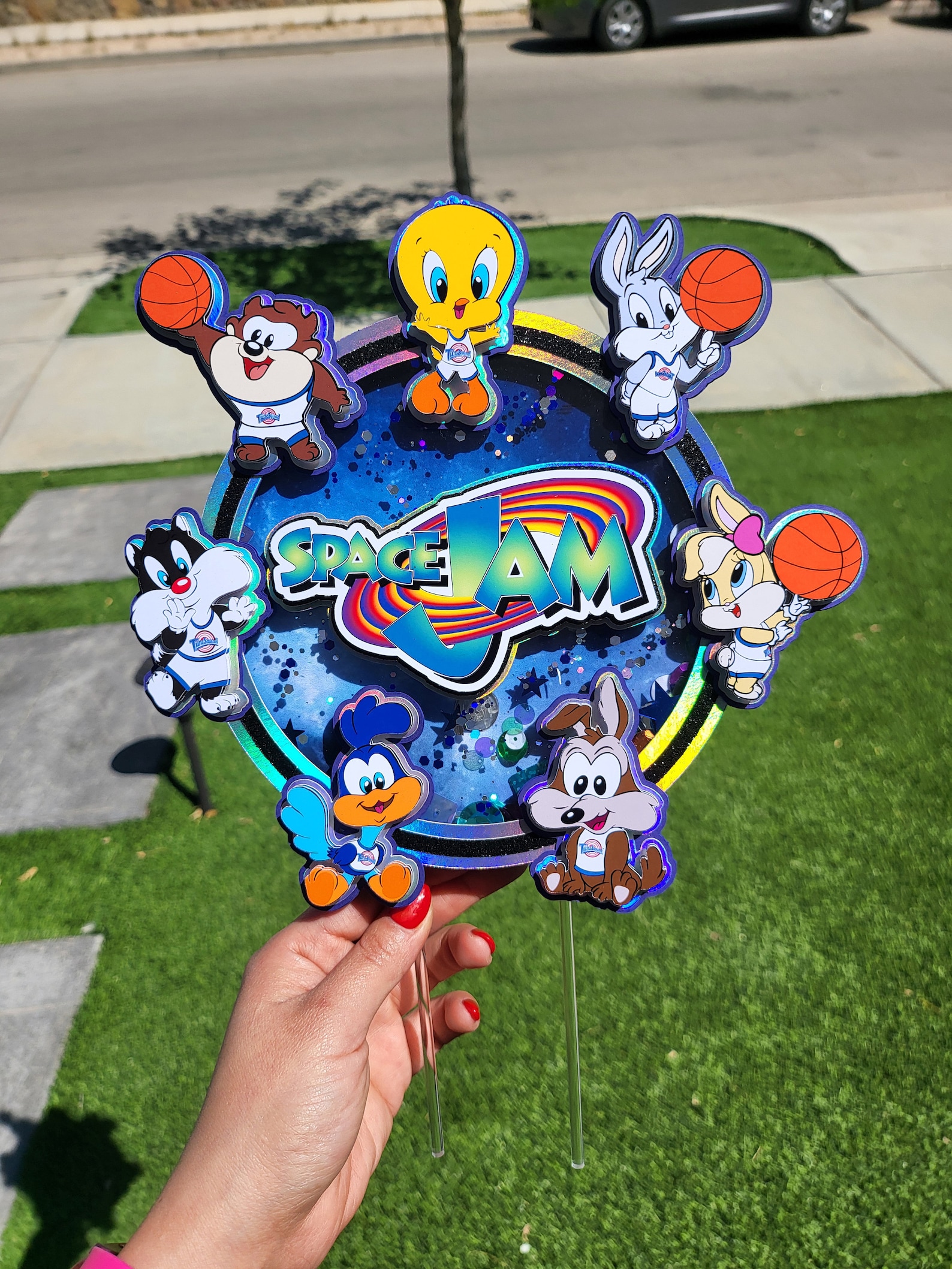 Baby Space Jam Cake Topper / Baby Space Jam Party Decorations / Baby ...