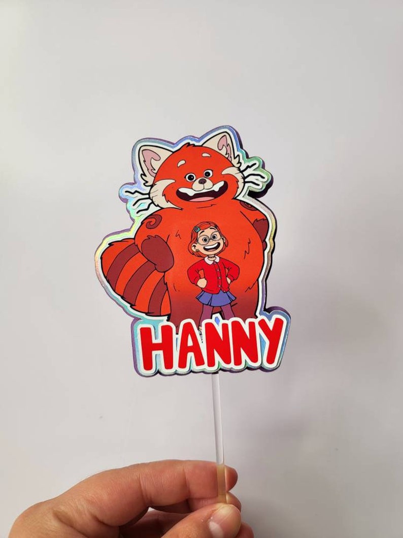 Turning Red Party Package. Turning Red Party Decorations. - Etsy