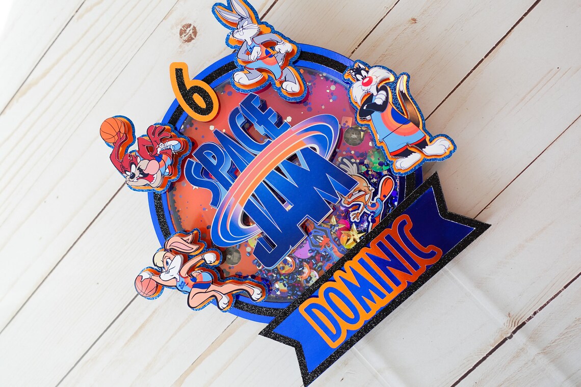 Space Jam New Legacy Cake Topper. Space Jam Party Decoration. Space Jam ...