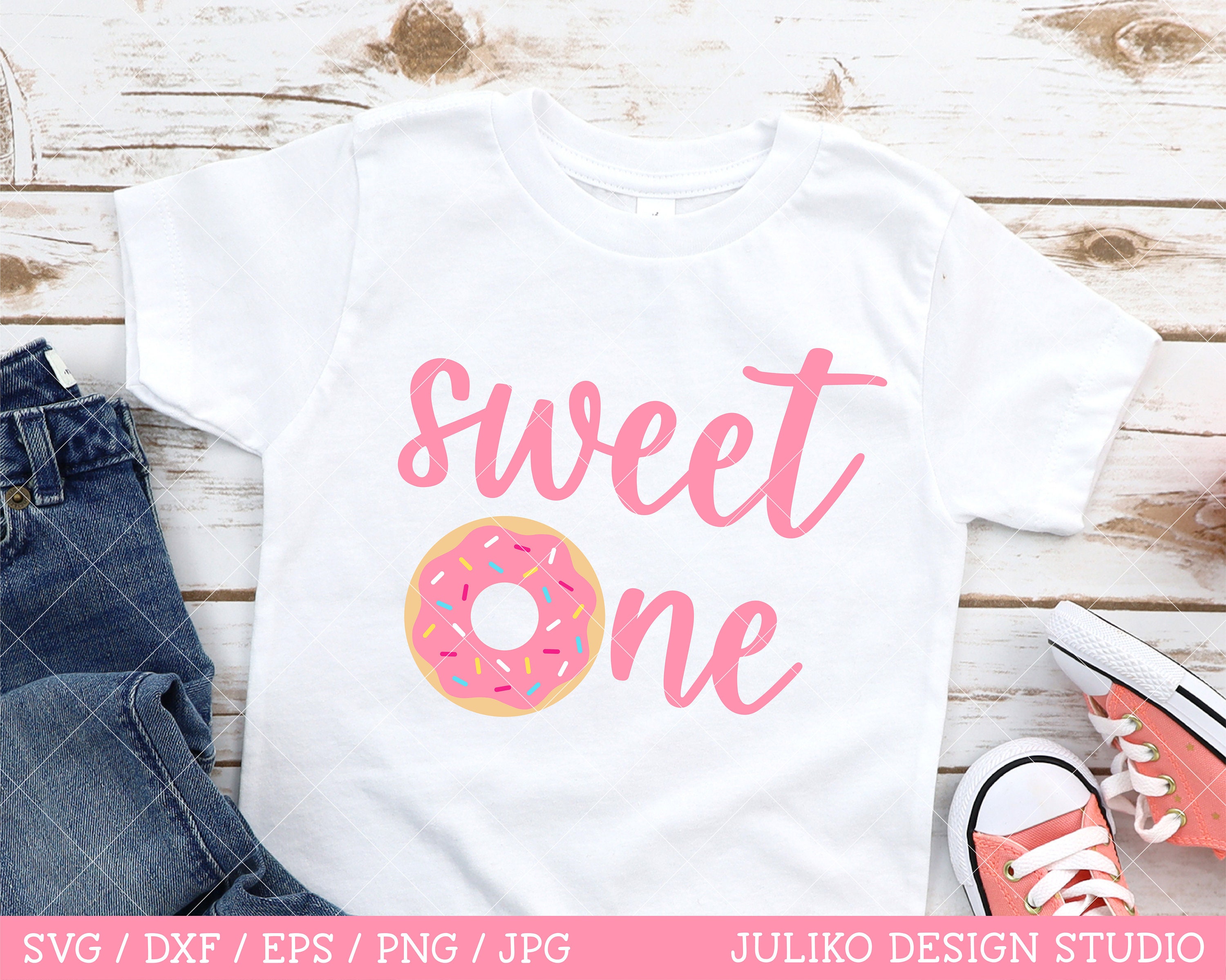 Sweet One Donut SVG One Sweet Girl SVG 1st Birthday Donut - Etsy Canada