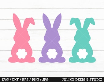 Back Of Rabbit Silhouette