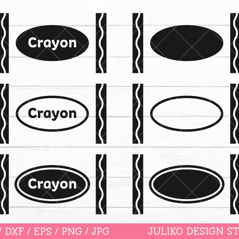 Crayon Svg - Etsy
