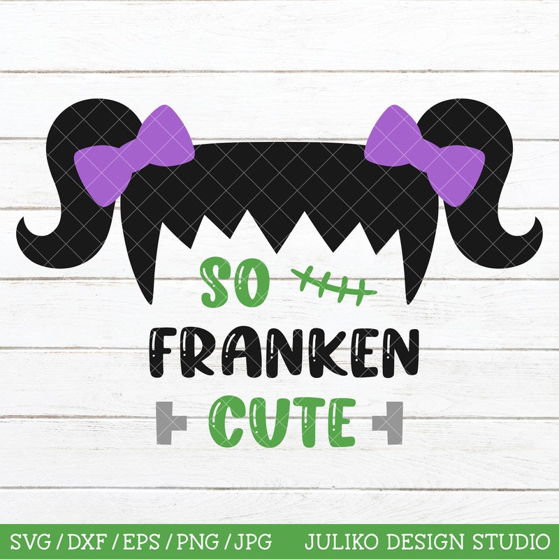 Frankenstein Face Clipart - Etsy