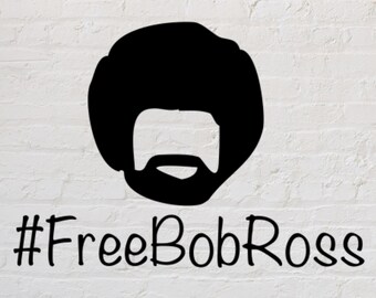 Bob Ross Svg | Etsy