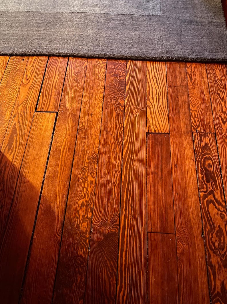 Reclaimed Old-growth Heart Pine Flooring - PRICE REDUCED 50% - Etsy