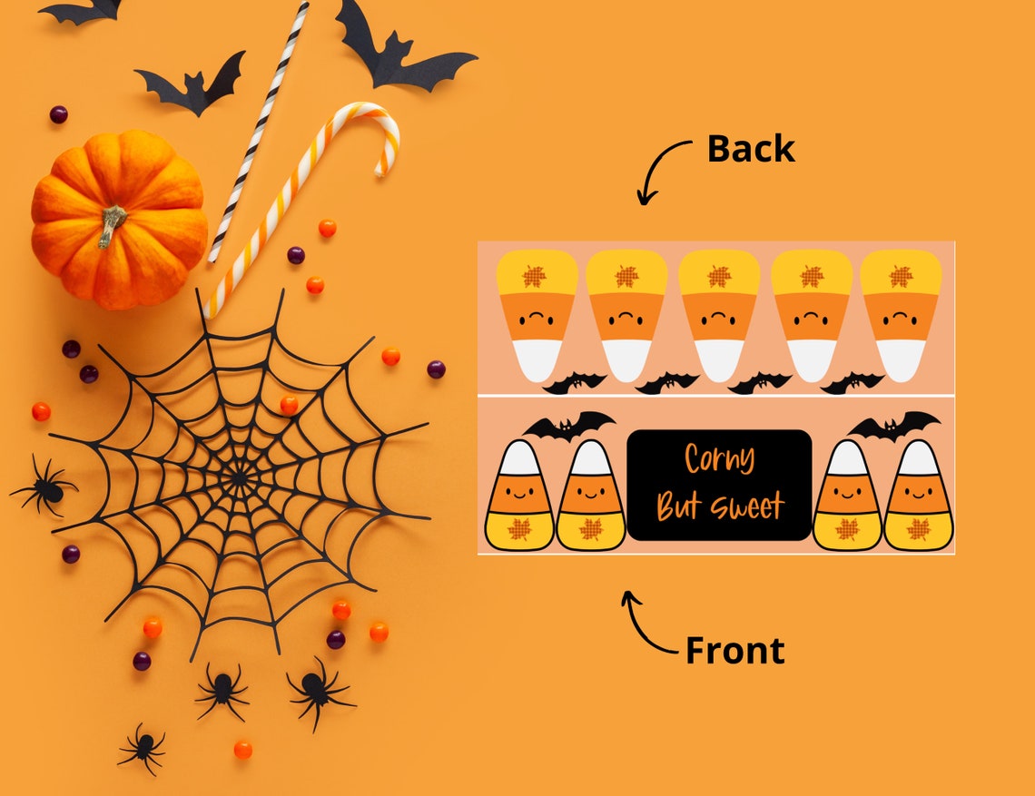 Printable Halloween Candy Bag Toppers With Spooky Puns - Etsy