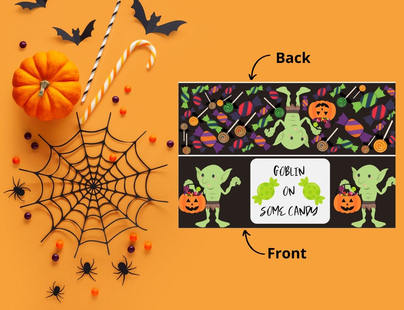 Printable Halloween Candy Bag Toppers With Spooky Puns - Etsy