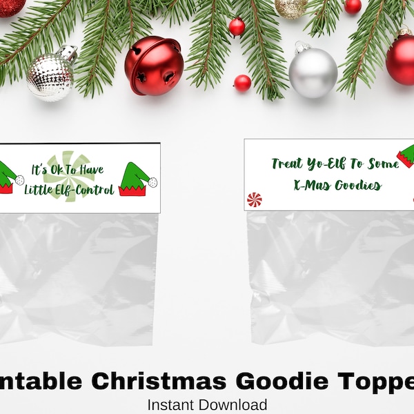 Goodie Bag Topper - Etsy