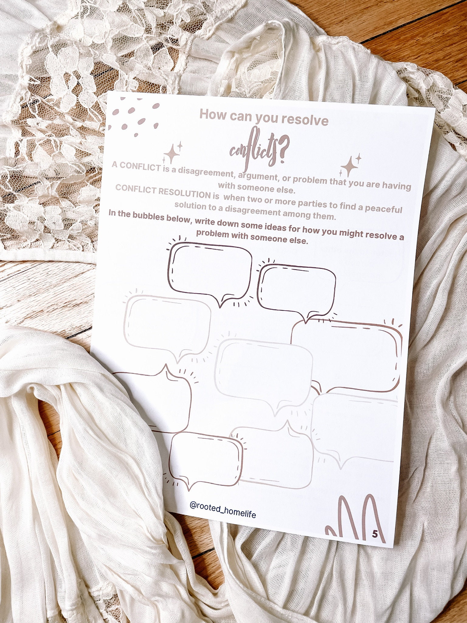 Feelings and Conflict Resolution - Etsy