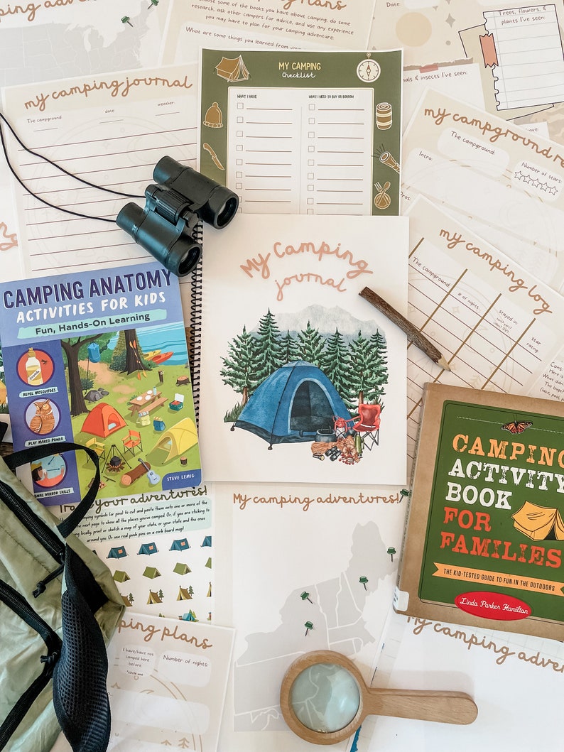 My Camping Journal - Etsy